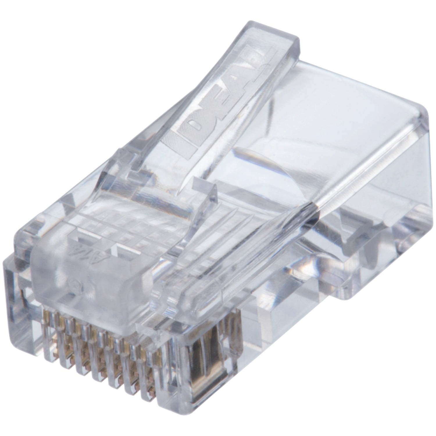 Ideal 85-372 Cat-5e Feed-thru Rj45 Mod Plugs (100 Pk) - Walmart.com