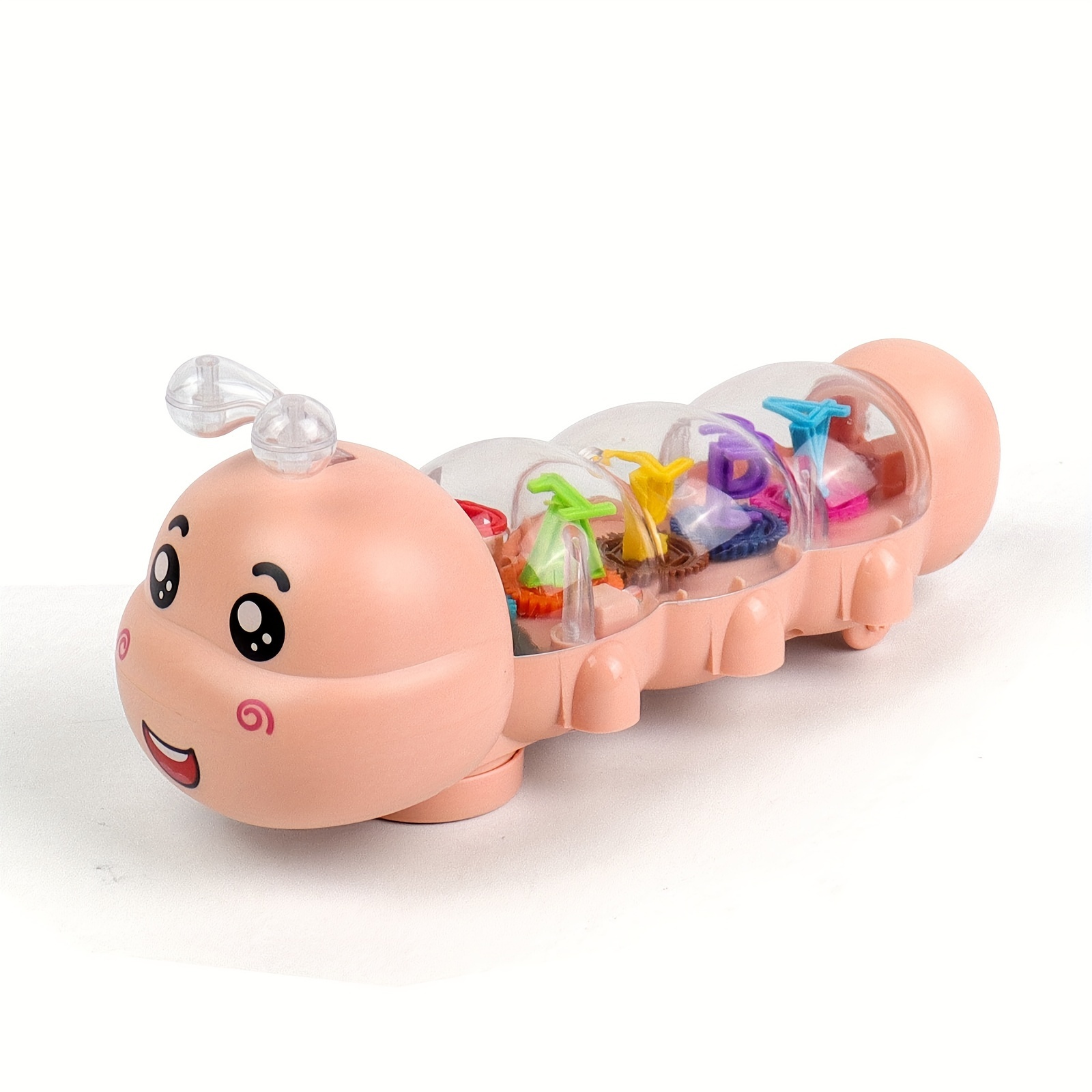 [Ideal Birthday Caterpillar Toy] Walking Caterpillar Toy, With Lights, Cardan, Letters, Numbers ...