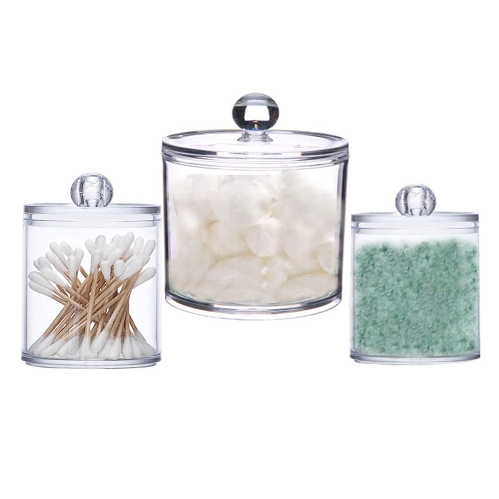 Ideal Clear Acrylic Storage Canister, Durable Food-Grade Plastic, Cute ...