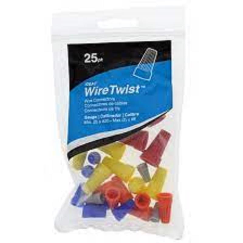 Ideal Copper Wire Connectors Assorted 25 pk - Walmart.com
