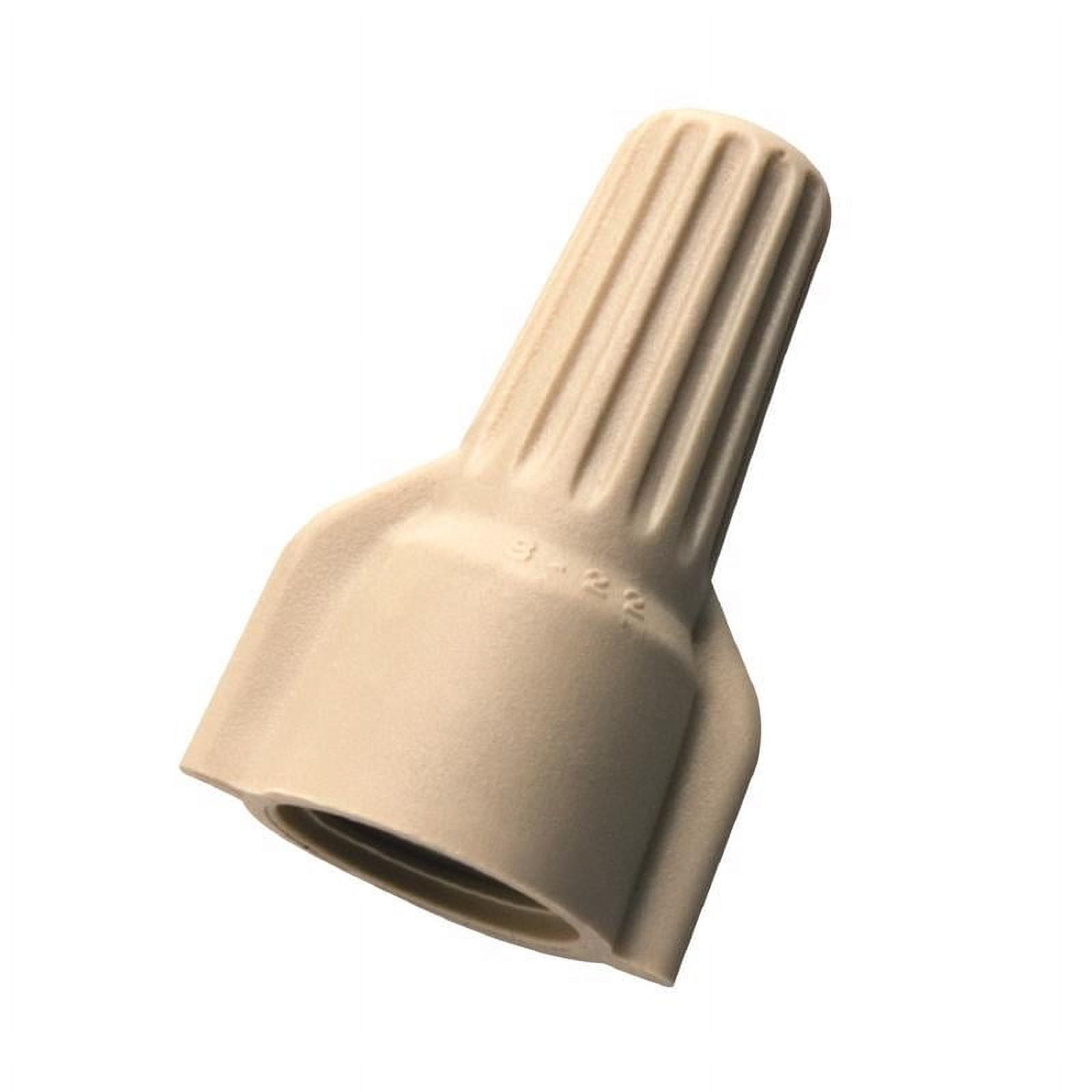Ideal Copper Wire Connectors Tan 25 pk - Walmart.com