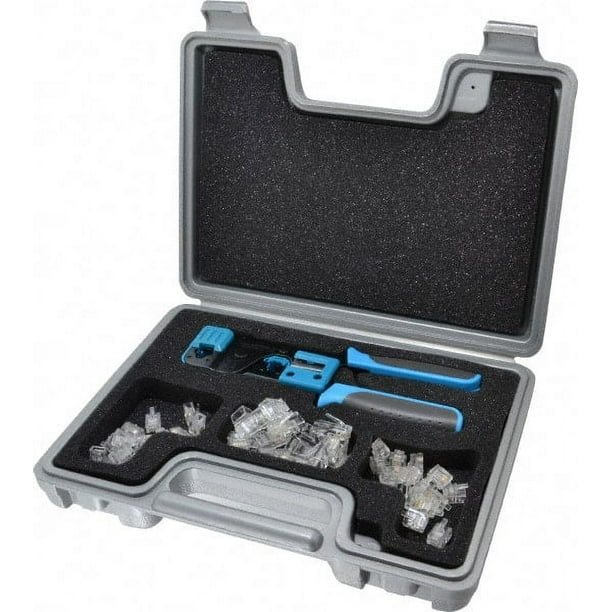 Ideal Crimp Kit RJ11 & RJ45 Compatible - Walmart Business Supplies