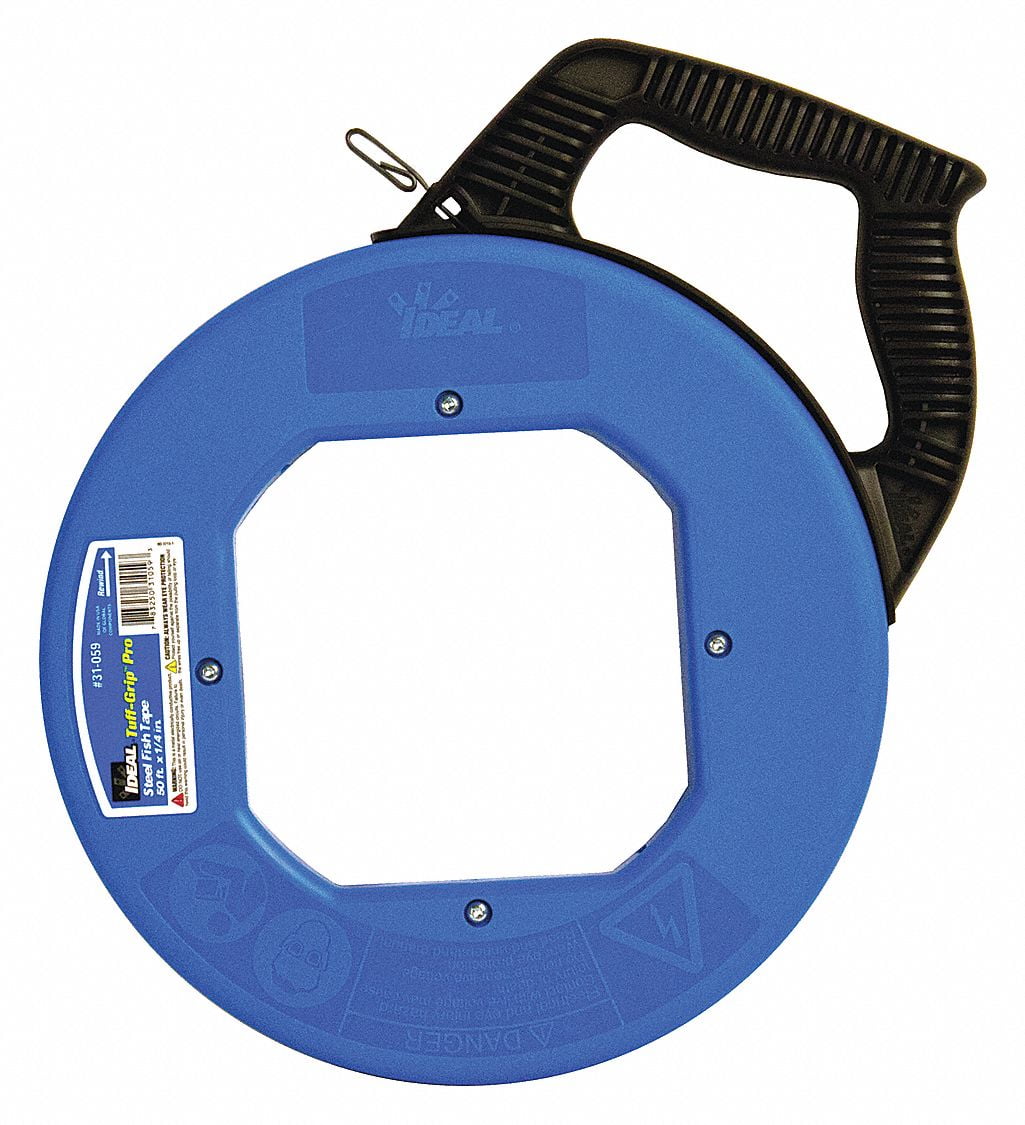Ideal Fish Tape,1/4 In x 50 ft,Carbon Steel 31-059 - Walmart.com