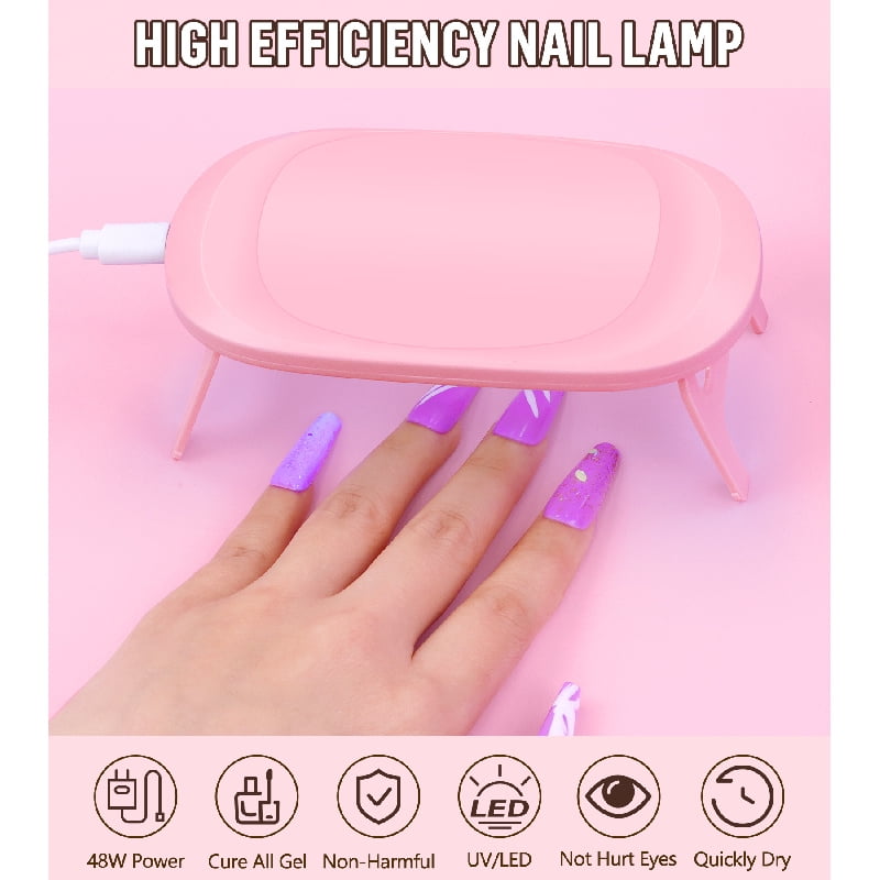 Ideal for French Nail Art and DIY Manicures Acrylic Nail Kit Dip Powder ...