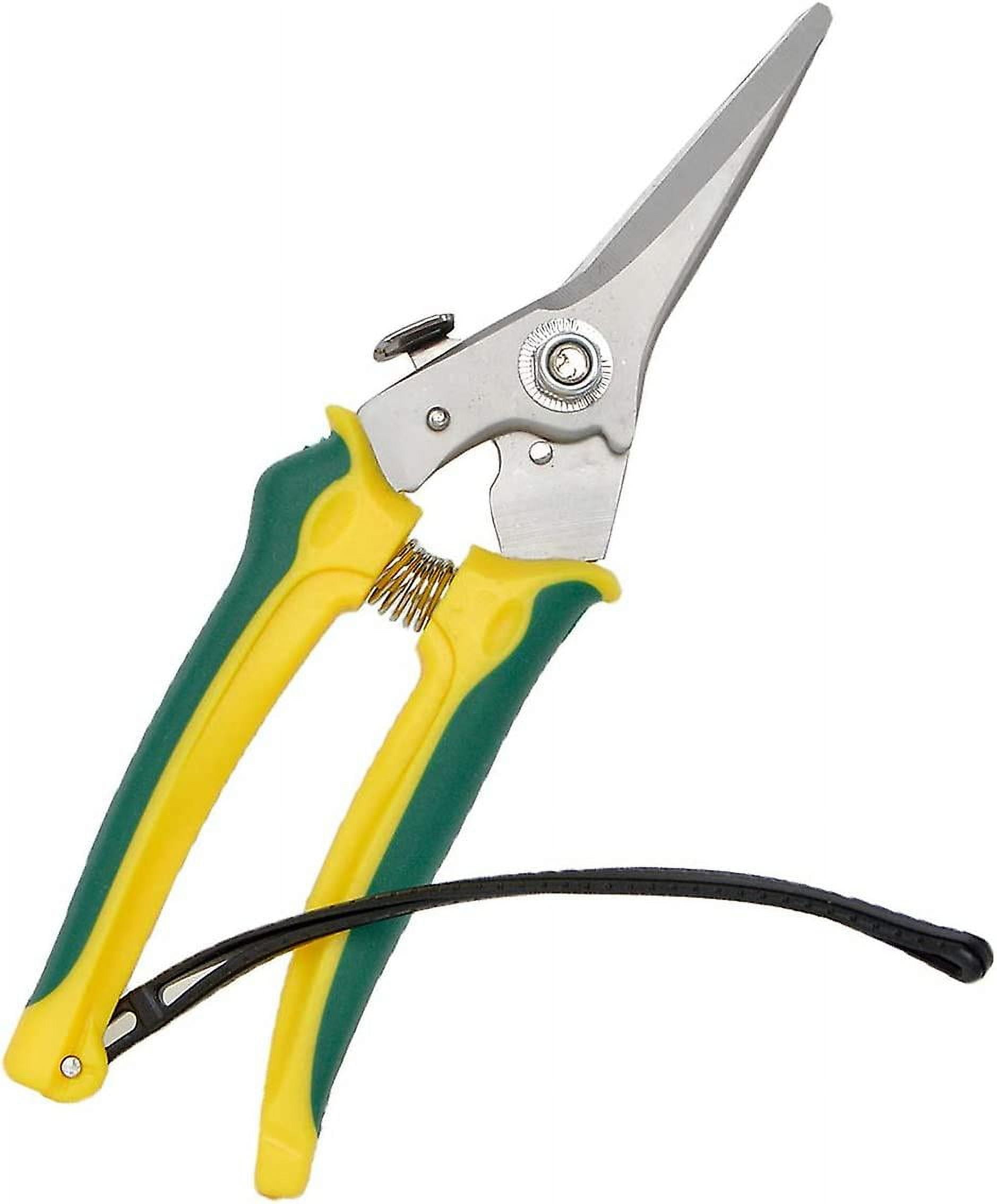 Ideal Garden Tool, Multi-Use Trimming Shears With Spring Loaded ...