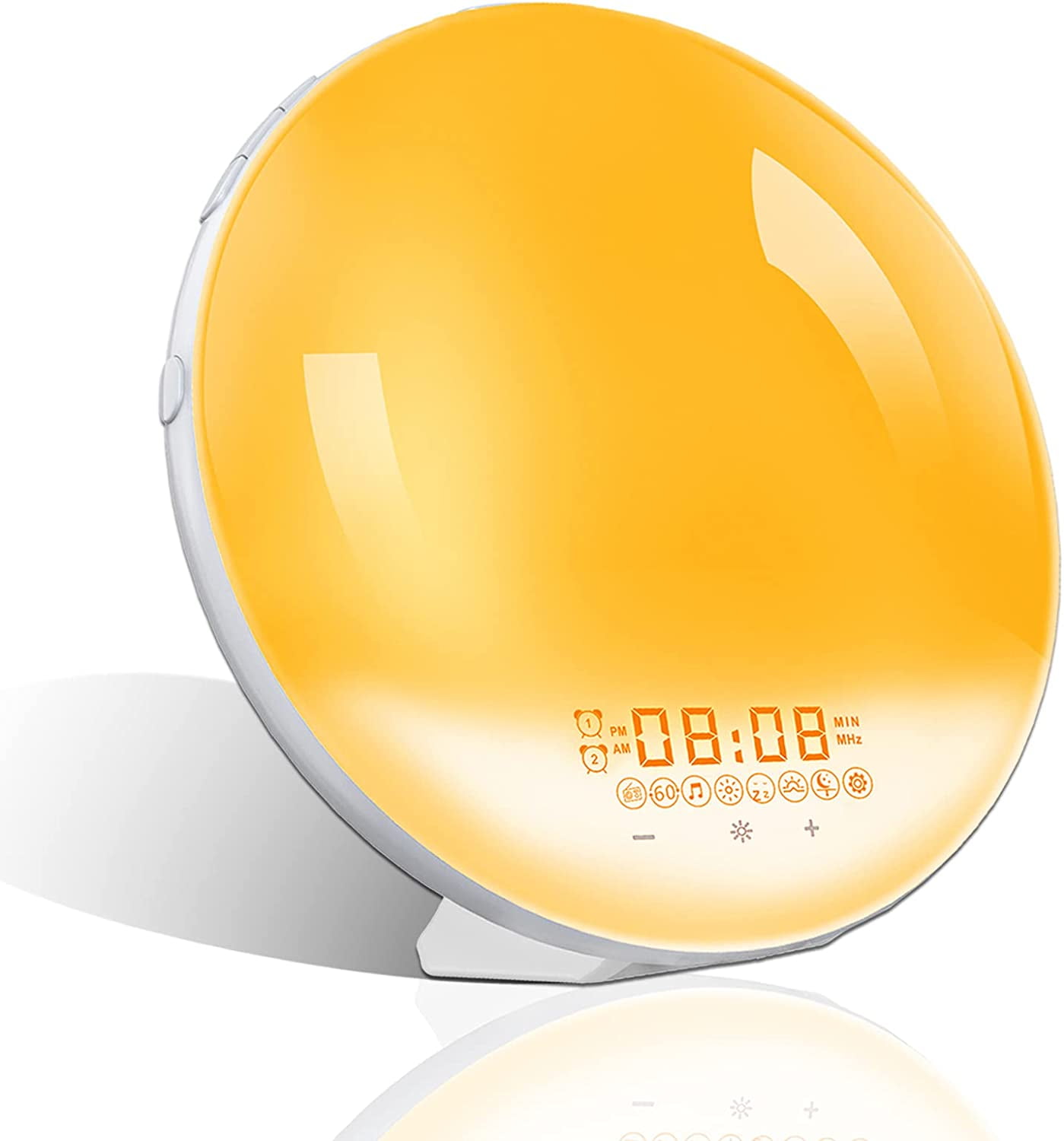 Ideal Gift for Kids/ Heavy Sleepers--Wake Up Light Sunrise Alarm Clock ...