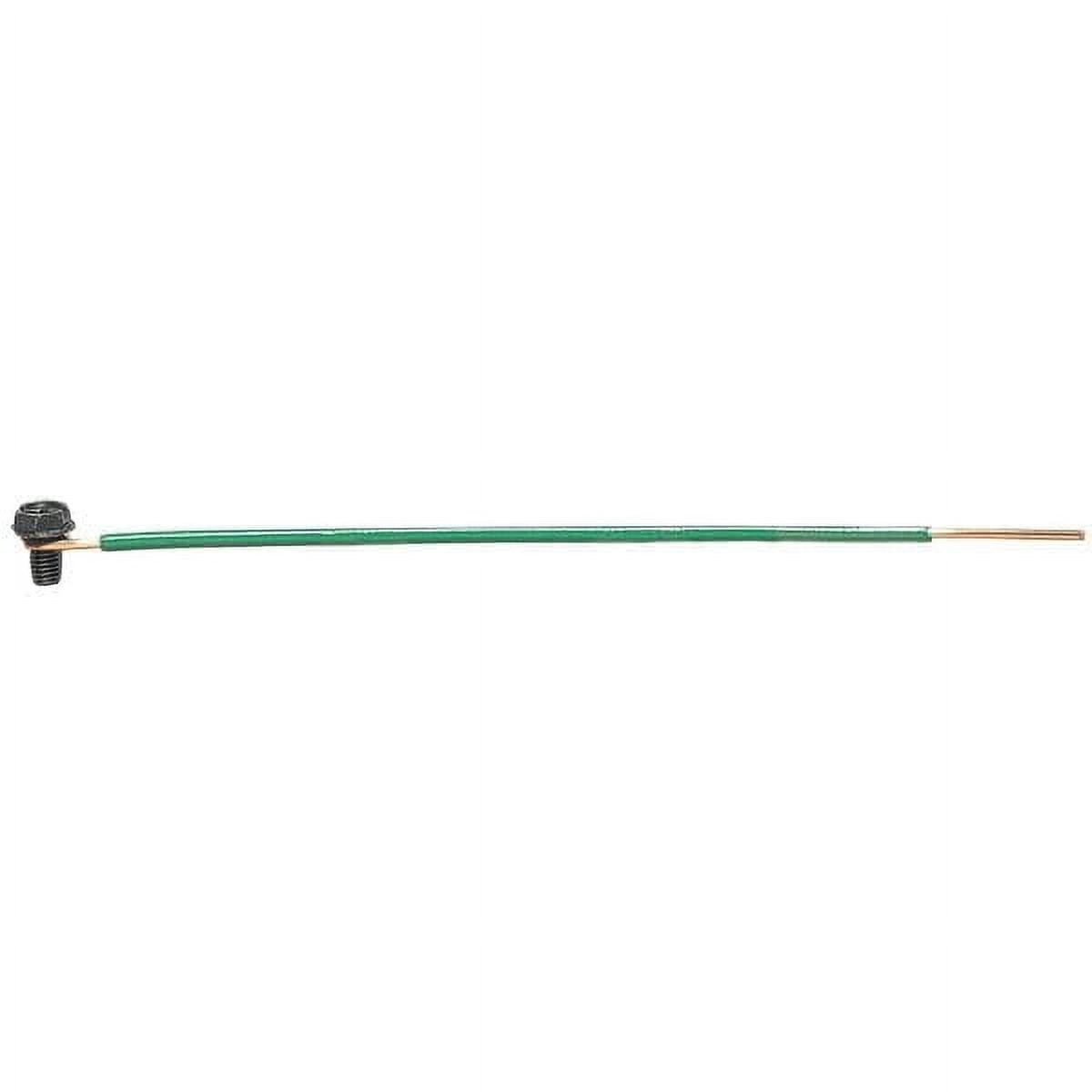 Ideal Grounding Tail,Ptail -Screw,Green,Pk100 30-3399 - Walmart.com