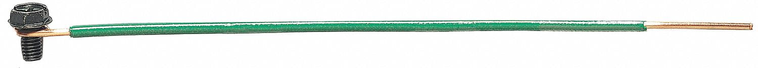 Ideal Grounding Tail,Ptail -Screw,Green,Pk100 30-3399 - Walmart.com