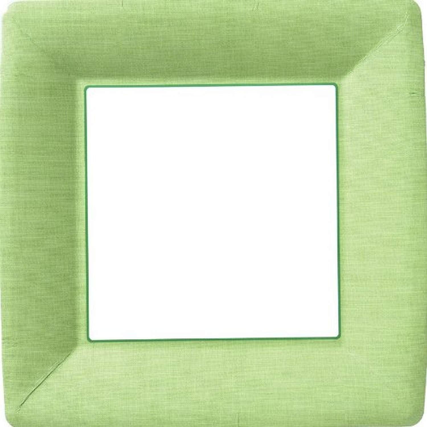 Ideal Home Range Heavy Duty Paper Plates Solid Linen Disposable Dessert ...