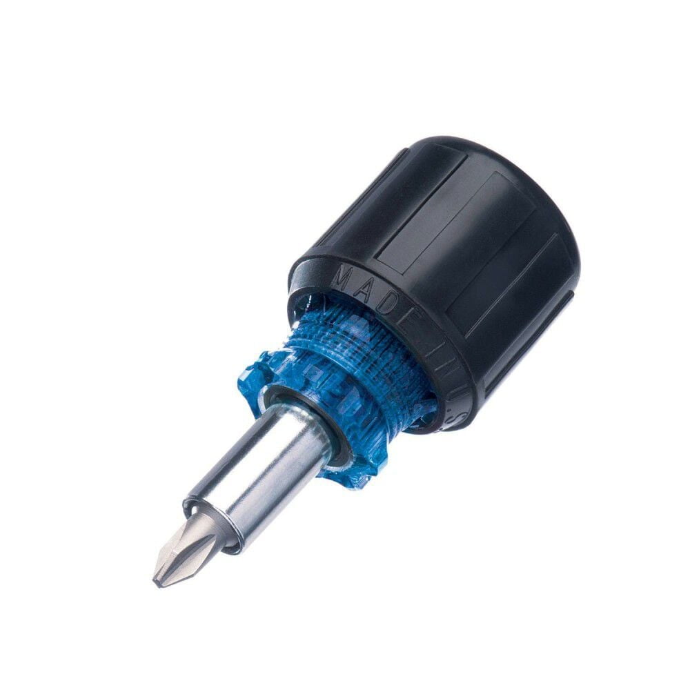 Ideal Industries 6-In-1 Stubby Multi-Bit Driver - Walmart.com
