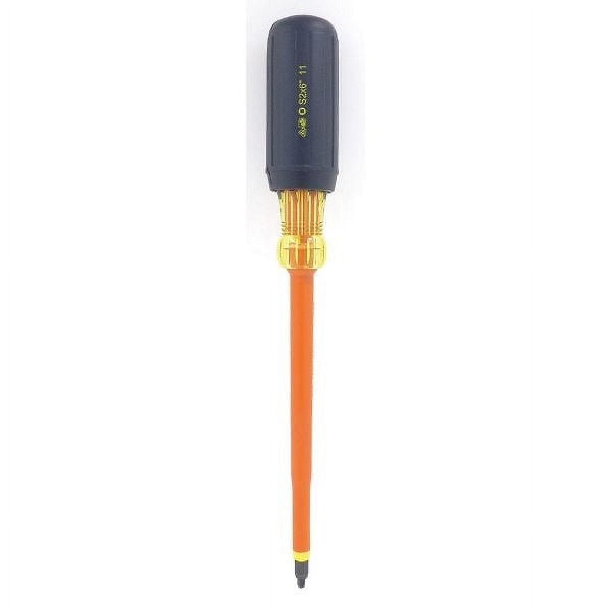 Ideal Ins Screwdriver,Square,#2x6,Round 35-9693 - Walmart.com
