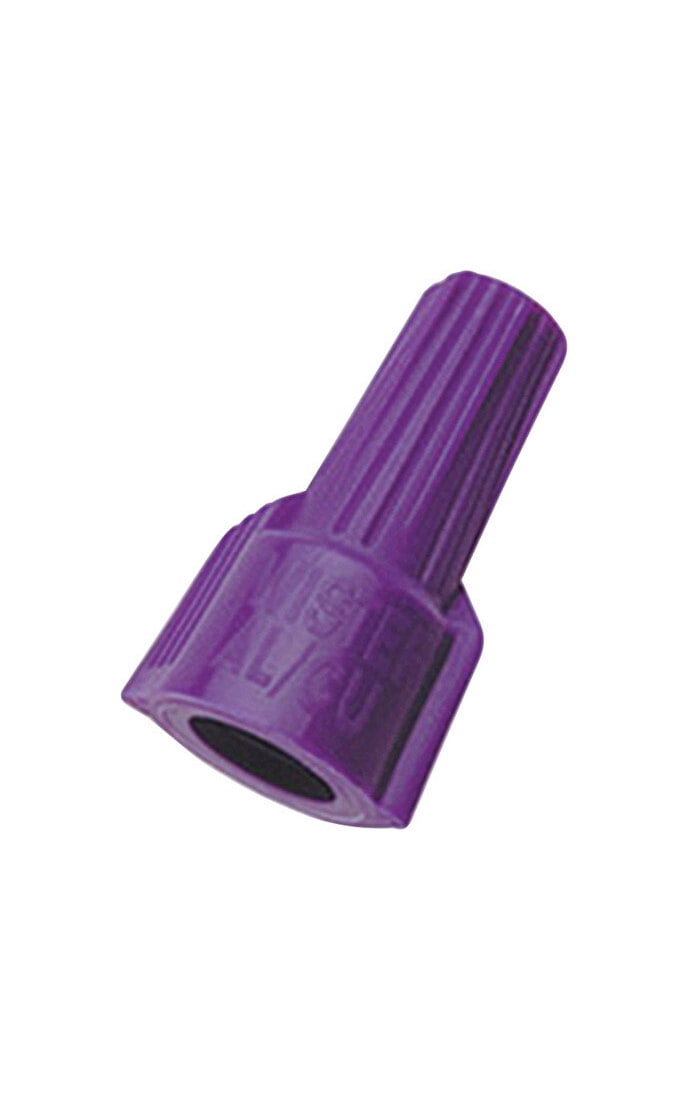 Ideal Twister Electrical Large Purple Aluminum to Copper Wire Connector ...