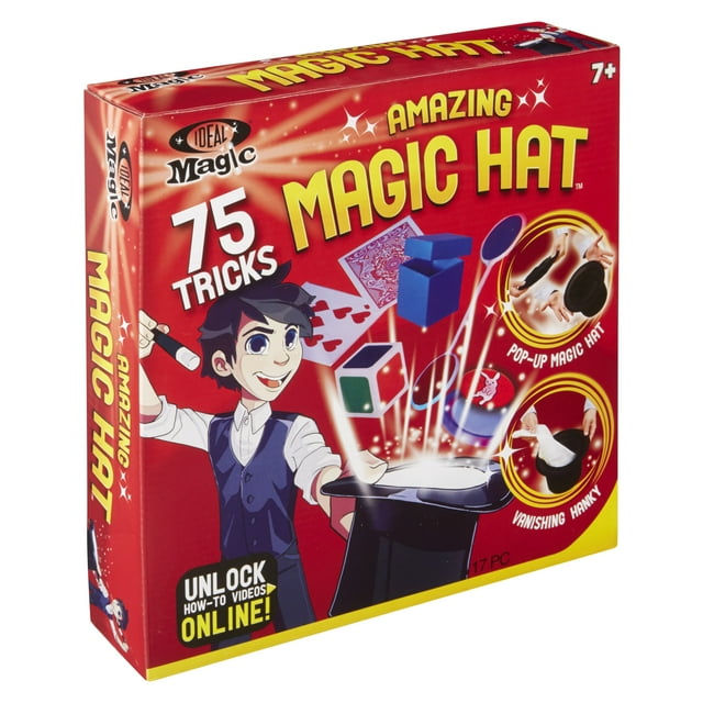 Ideal Magic Amazing Magic Hat: Kids Magic Trick Set for Older Children ...