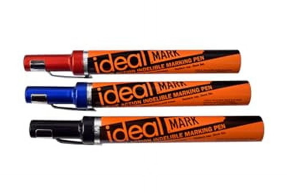 Ideal Mark Valve Action Marking Pen (Red) - Walmart.com
