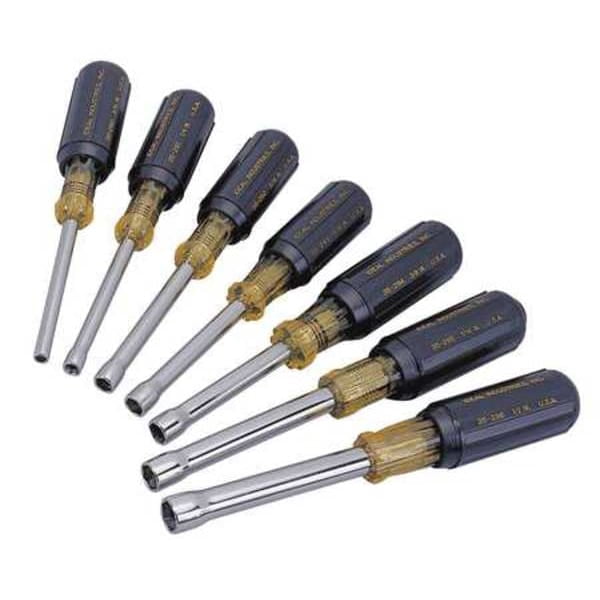 Ideal Nut Driver Set,7 Pieces,SAE,Hollow 35-299 - Walmart.com