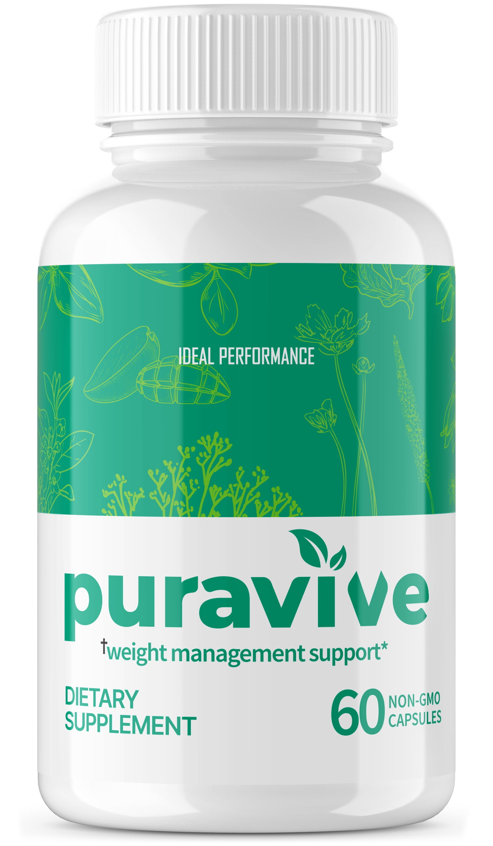 Ideal Performance - Puravive Dietary Lifestyle Capsules, Metabolism ...