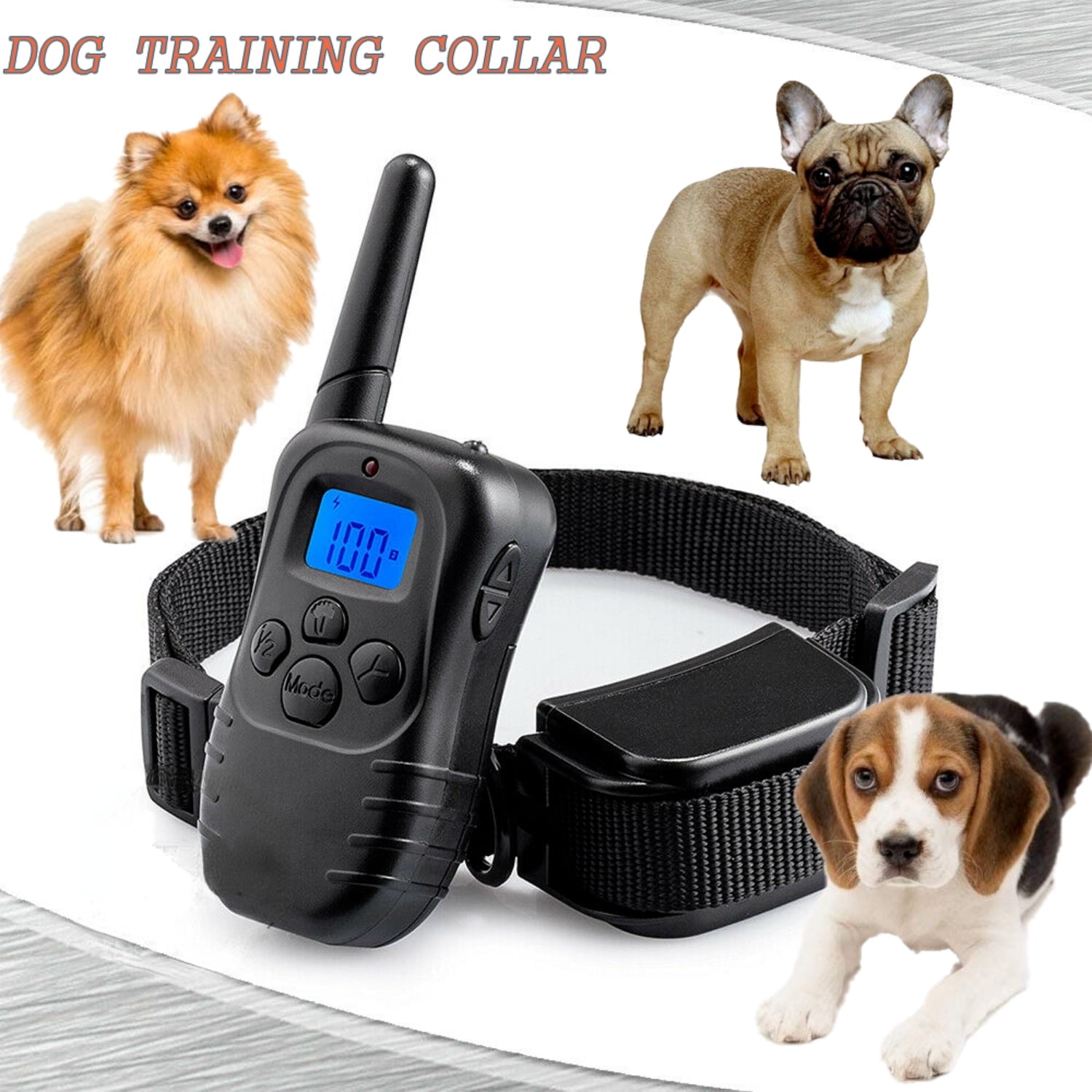 Ideal Rechargeable Shock Collar for Dogs Remote Controlled Effective ...