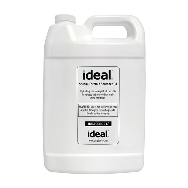 Ideal Special High-Cling Lubricating Oil for Shredders, 1 Gallon Bottle ...