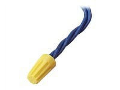 Ideal Wire-Nut Medium Yellow Copper to Copper Wire Connector (100-Pack ...