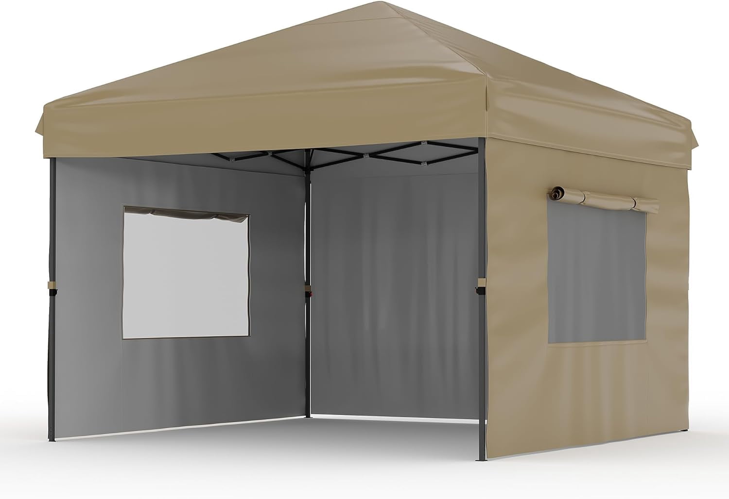 IdealHouse 10x10 Pop Up Canopy Tent - Heavy Duty Commercial Instant ...