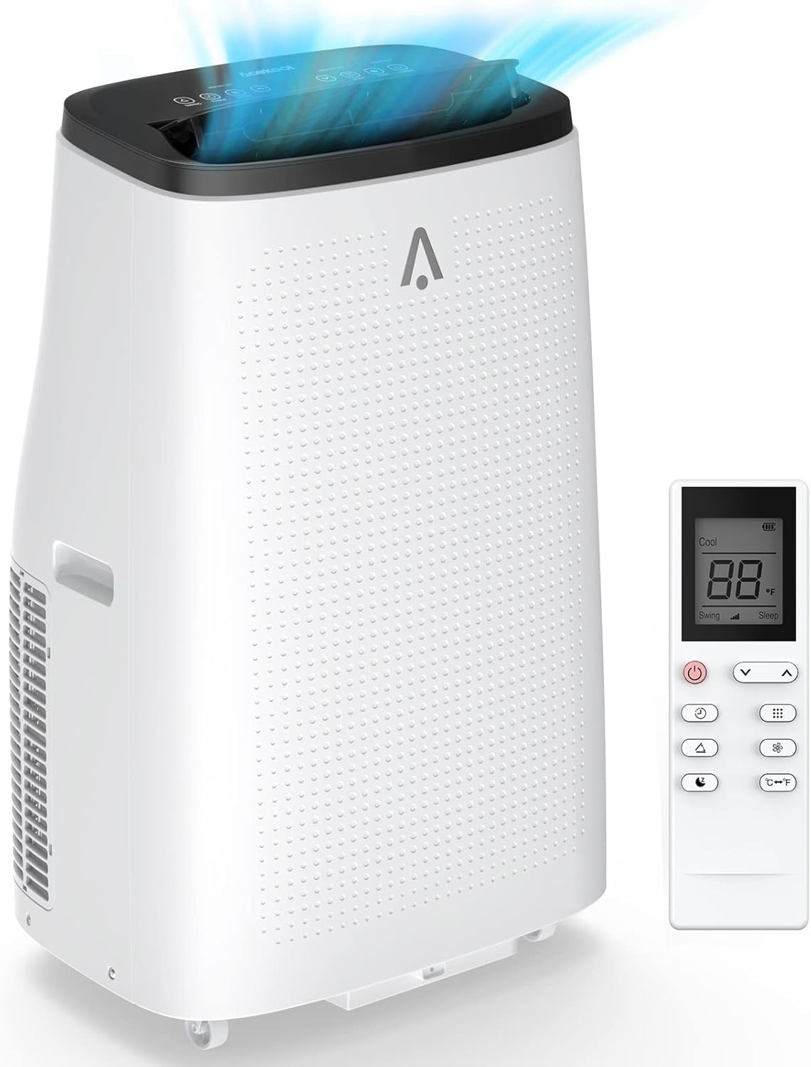 IdealHouse 14000 BTU Portable Air Conditioner, Quiet Indoor AC Unit for ...