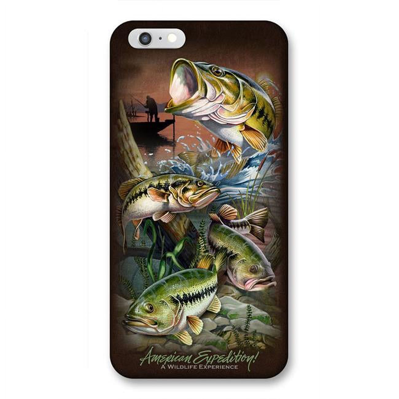 Ideaman PHN6-311 iPhone 6 Cover, Largemouth Bass Collage - Walmart.com