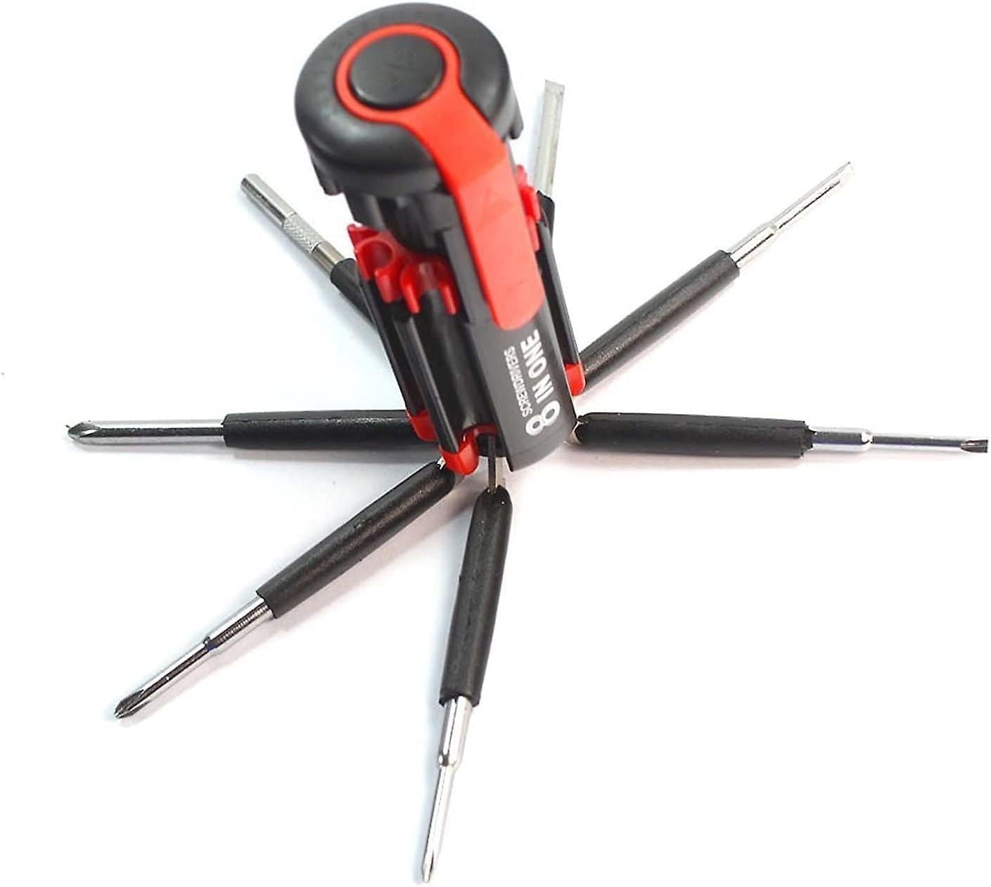 8 Screwdrivers In 1 Tool With Worklight And Flashlight For General Diy ...
