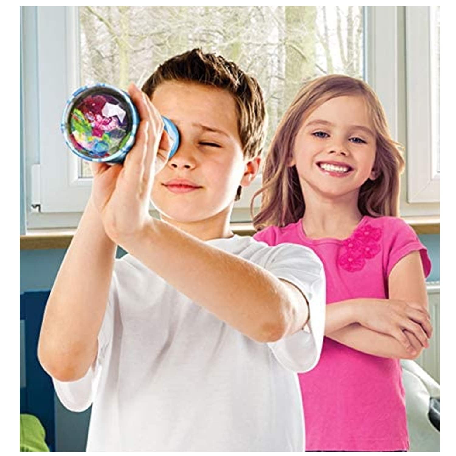 Perfect Life Ideas Tin Kaleidoscope, Educational Prism Lens Toy ...