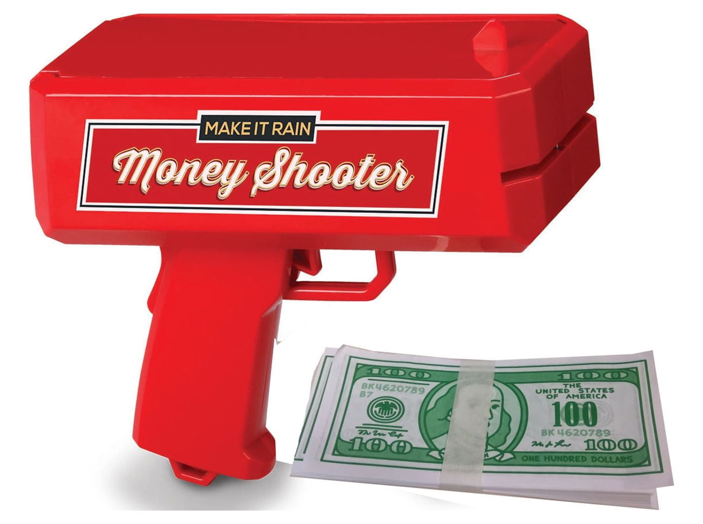 Ideas In Life Money Gun Make It Rain - Money Shooter Gun with 100 Play ...