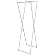 Household Essentials Valet Folding Clothes Rack, Strong Metal X-Frame ...