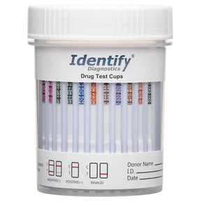 Equate 14 Panel At-Home Drug Test for 14 Drugs, Urine Test Cup, FDA ...