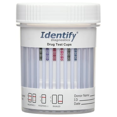 Identify Diagnostics 10 Panel Drug Test Dip Card - 5 Pack - CLIA Waived ...