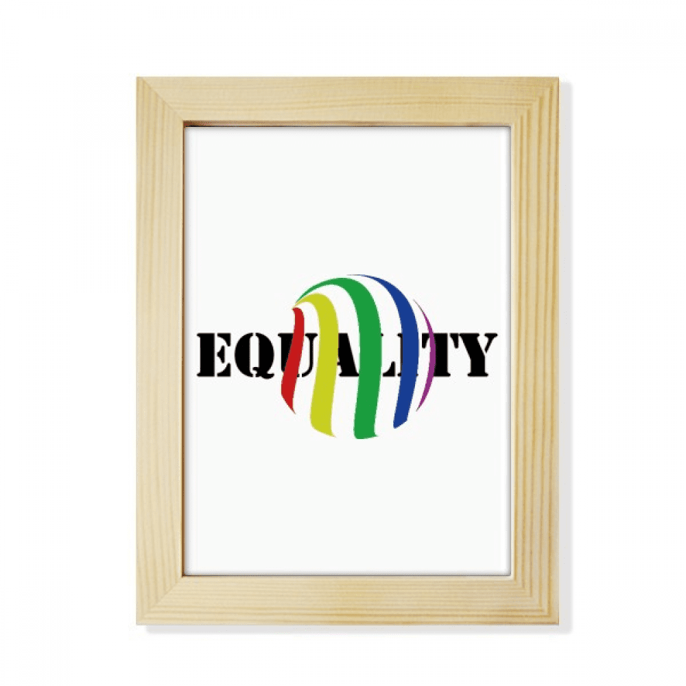 Identify Rainbow Equality Distinguish Parcels Desktop Adorn Photo Frame ...