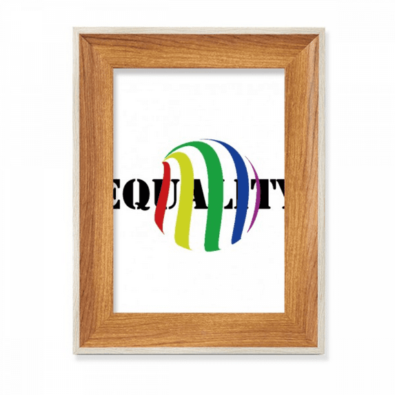 Identify Rainbow Equality Distinguish Parcels Desktop Wooden Photo ...