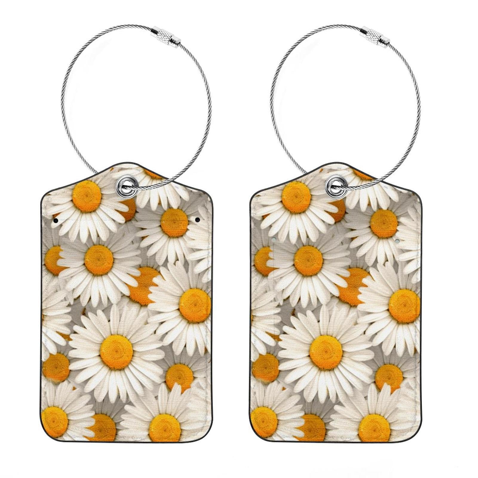 Identify with Ease: Metal Loop Lock Baggage Tags for Suitcase & Travel ...