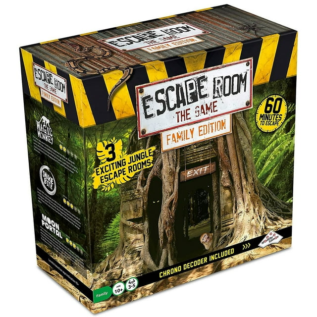Identity Games Family Edition Escape Room Board Game with Clue Finding ...