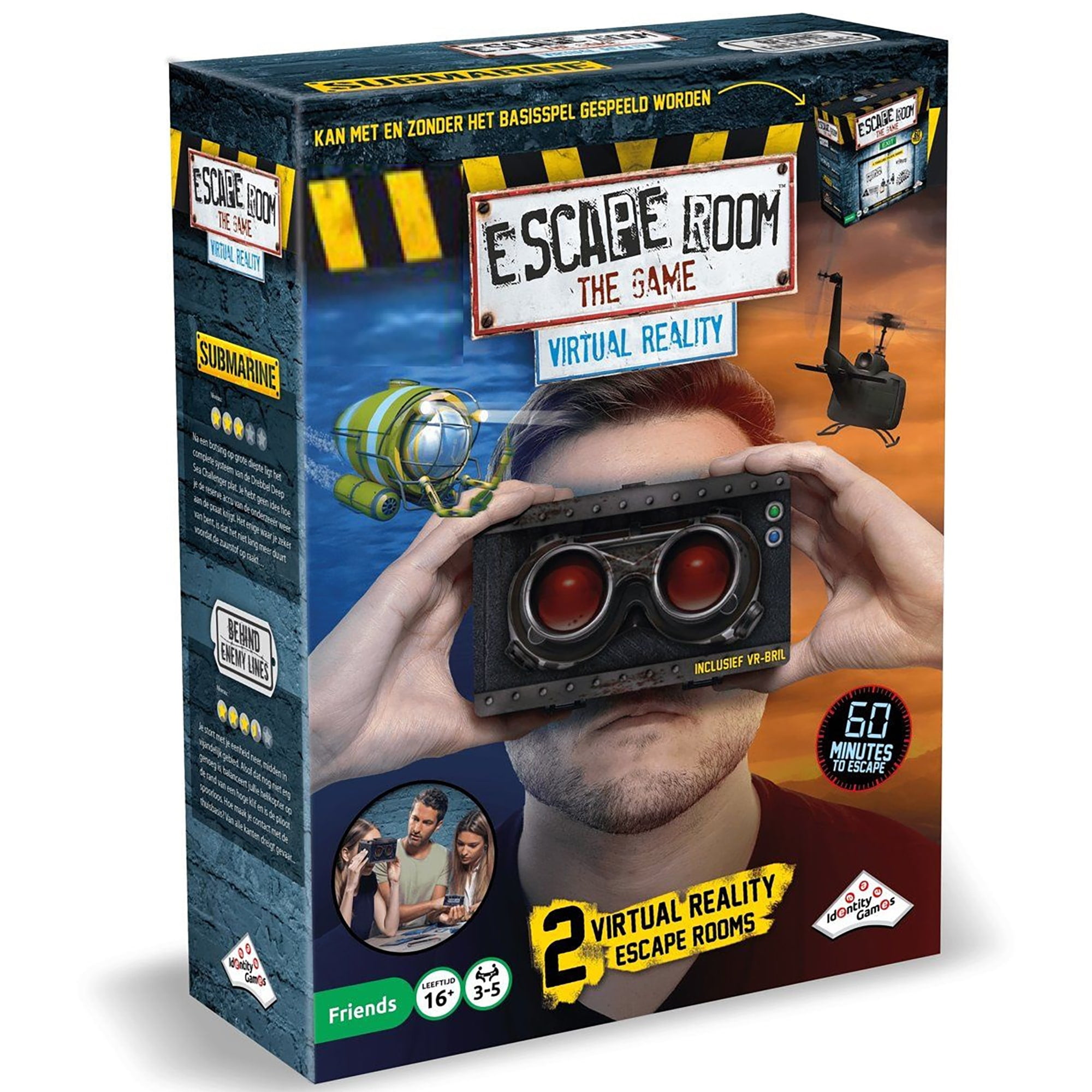 Identity Games Escape Room The Game Virtual Reality w/ 2 Escape Rooms ...