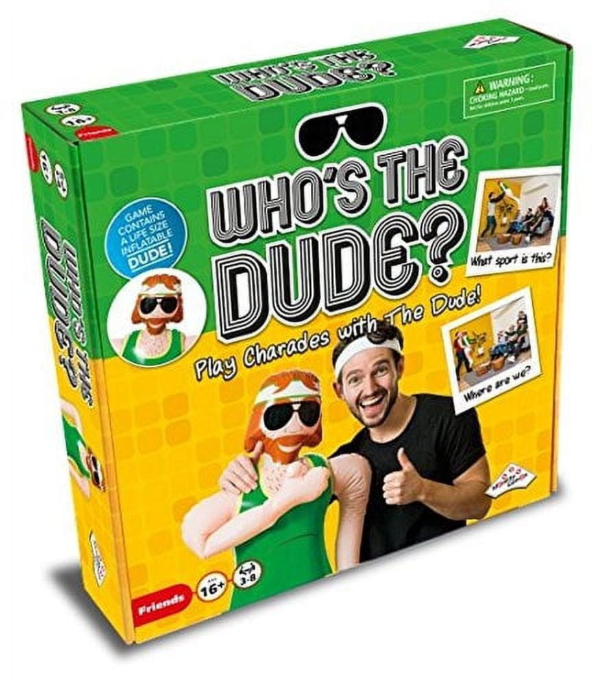 Identity Games - Who's The Dude Charades Game, Adult Group Rules, Life ...