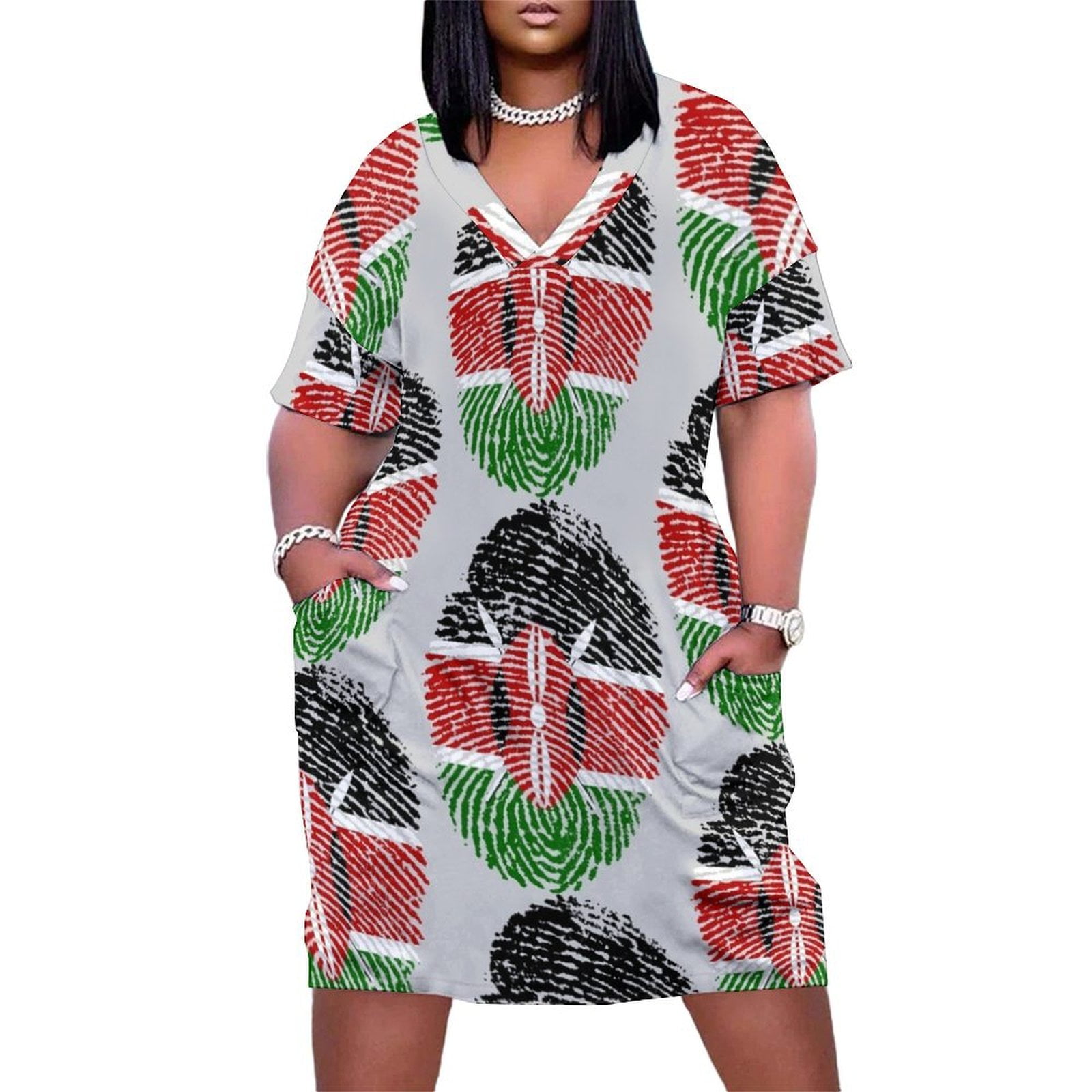 Identity: Kenyan Loose Pocket Dress wedding dresses for parties dress ...
