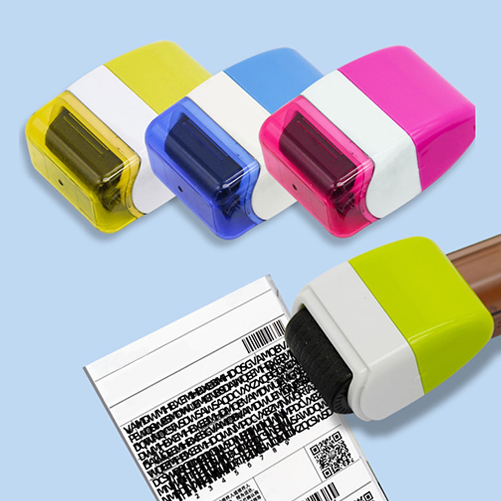 Identity Protection Roller Pen | Confidential Document Ink Stamp ...