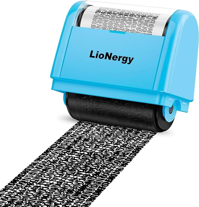 Identity Protection Roller Stamp LioNergy 1.5 Inch Wide Roller Identity ... Identity Protection Roller Stamp LioNergy 1.5 Inch Wide Roller Identity ...