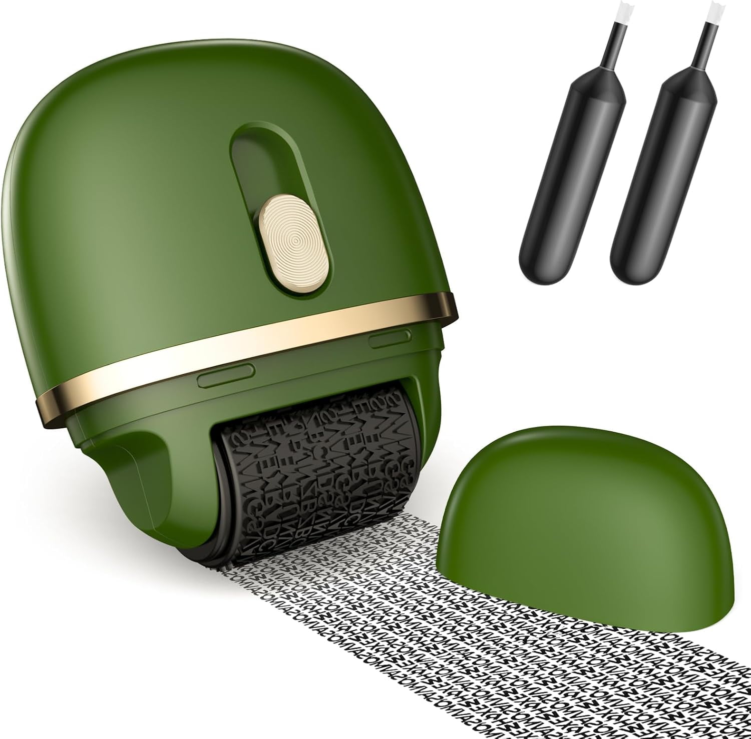 Identity Protection Roller Stamps 2 Pack - Confidential Roller Stamp ...