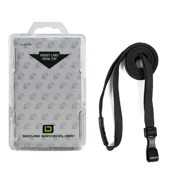 Hard Plastic Badge Holder