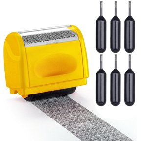 BulbHead's ID Police Identity Protection Roller Stamp - Guard Name ...
