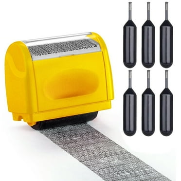 BulbHead's ID Police Identity Protection Roller Stamp - Guard Name ...