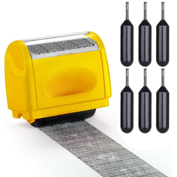 BulbHead's ID Police Identity Protection Roller Stamp - Guard Name ...