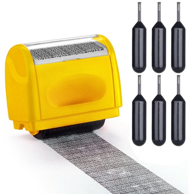 Identity Theft Protection Roller Refillable Guard Your ID Privacy ...