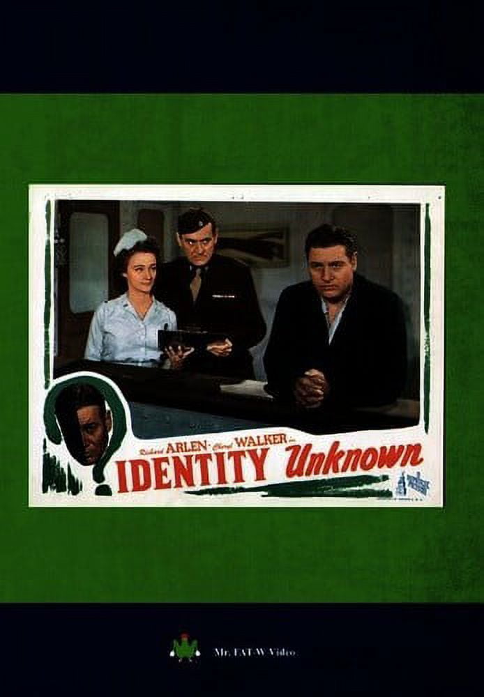 Identity Unknown (DVD), Mr Fat - w Video, Drama - Walmart.com