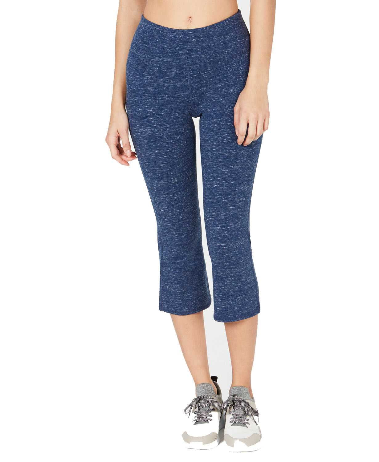 Ideology Women’s Cropped Yoga Pants, Navy, Small - Walmart.com