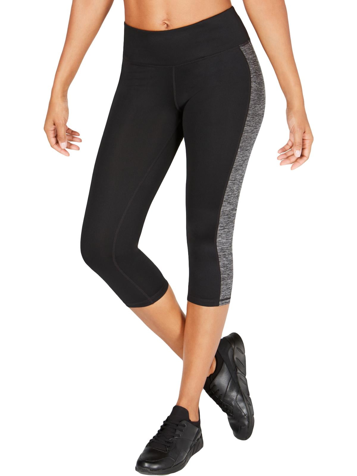 Ideology Womens Colorblock Cropped Athletic Leggings - Walmart.com